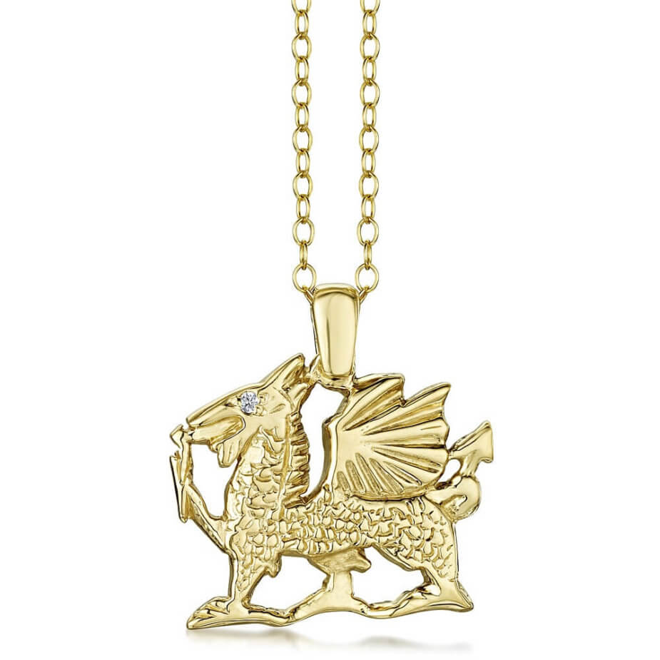 Welsh Gold Necklaces & Pendants - Evoke the Spirit of Wales